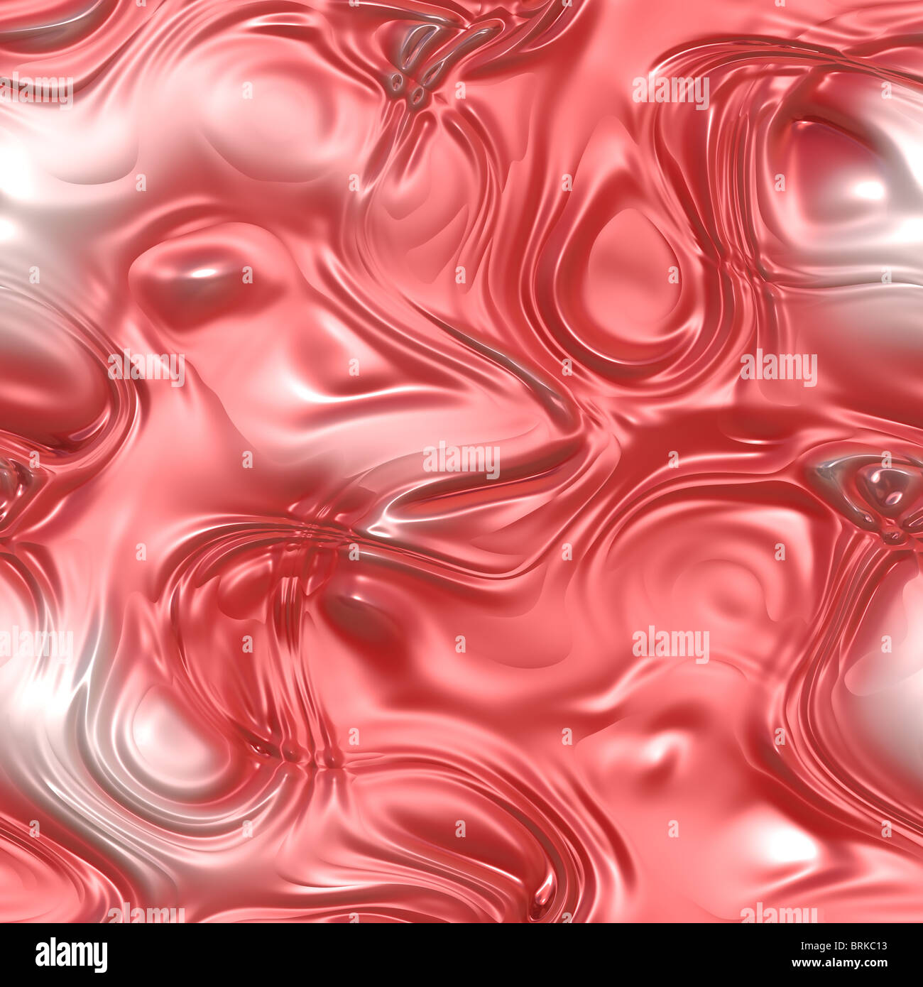 bubbly red liquid metal with ripples and bubbles. tiles seamlessly ...