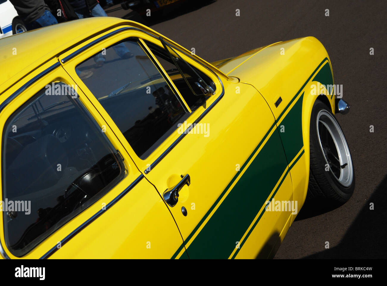 Ford Escort Mexico Mk1 side view Stock Photo - Alamy