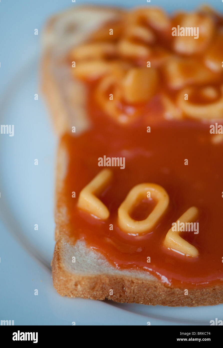 LOL Laughing out loud / Lots of Love Alphabetti Spaghetti on toast ...