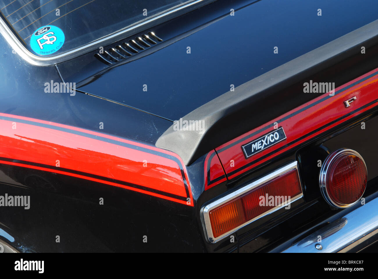 Ford Escort Mexico Mk1 logo Stock Photo - Alamy