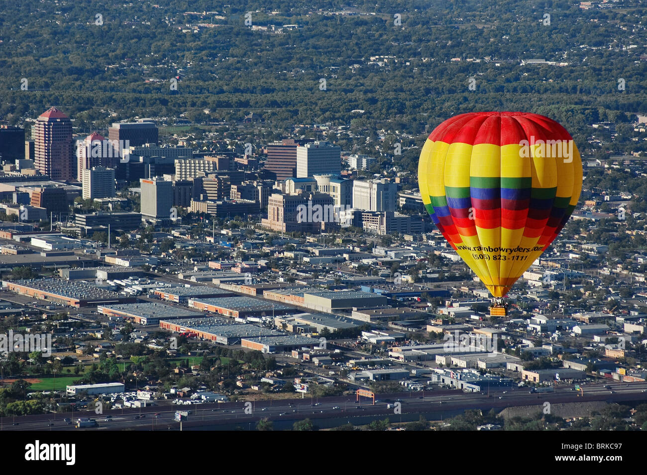 Downtown albuquerque balloons hi-res stock photography and images - Alamy