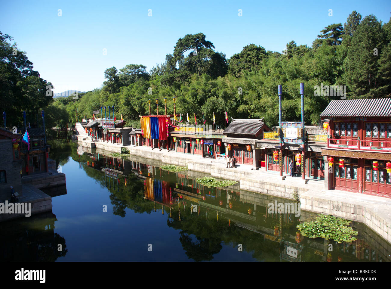The Summer Palace -- Suzhou Market Street Stock Photo - Alamy
