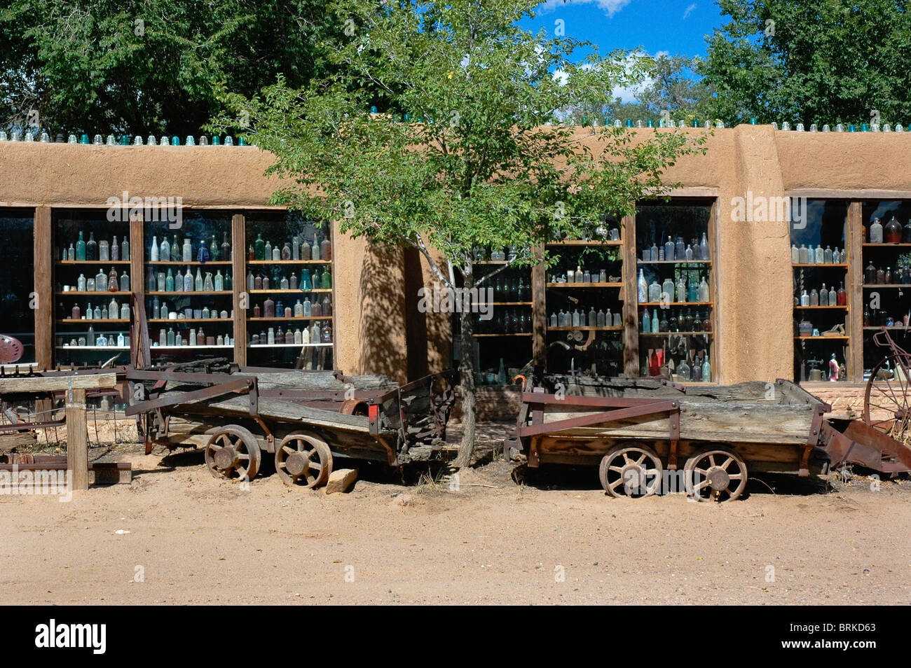 Cerillos Turquoise Mining Museum, Cerrillos, NM., along the Turquoise ...