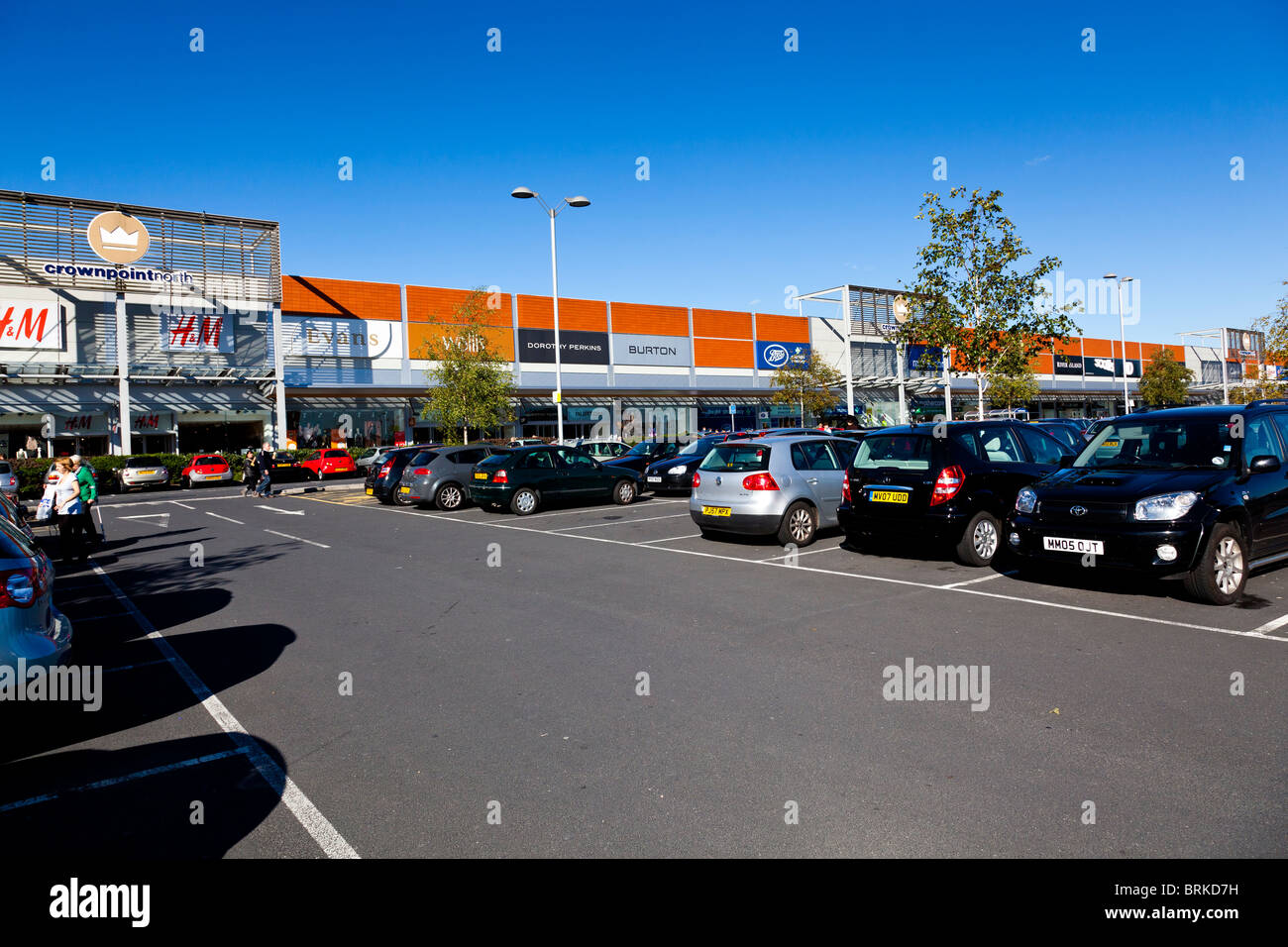 Crown point retail park hi-res stock photography and images - Alamy