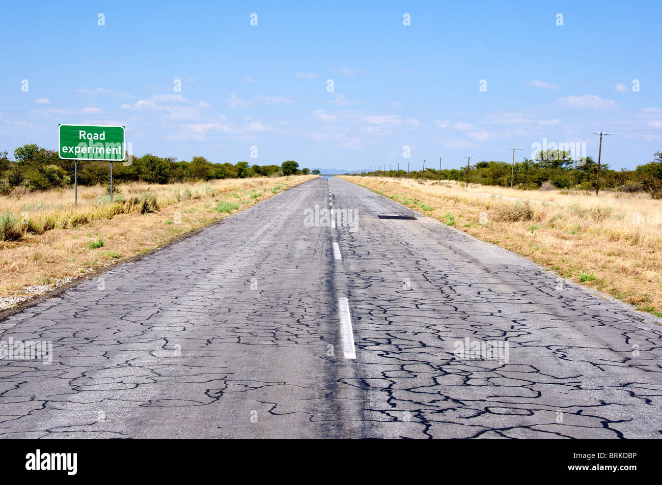 Road sign namibia hi-res stock photography and images - Alamy