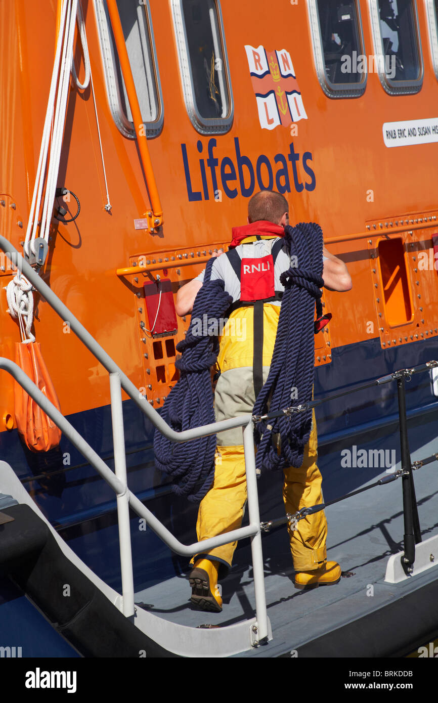 The royal national lifeboat institution logo hi-res stock photography ...