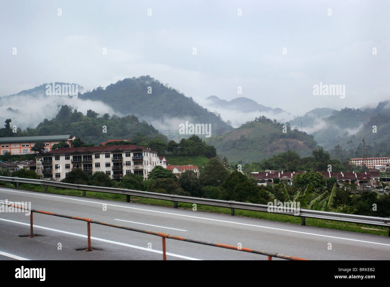 View from Karak Highway in Malaysia Stock Photo - Alamy