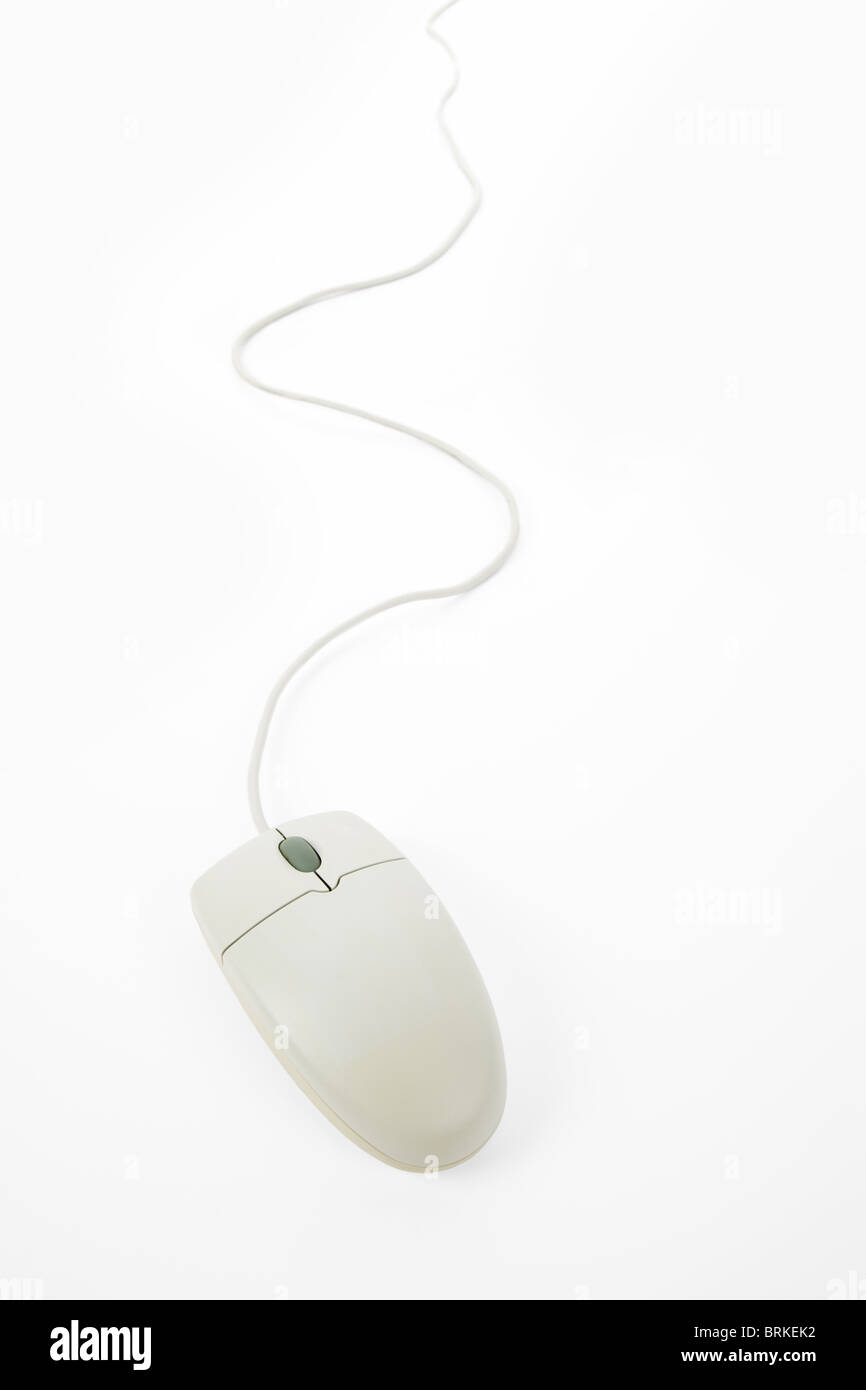 computer mouse with white background Stock Photo - Alamy