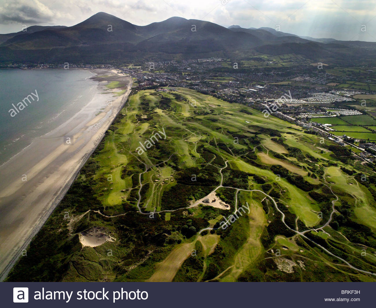 Mourne Mountains Aerial Stock Photos & Mourne Mountains Aerial Stock ...