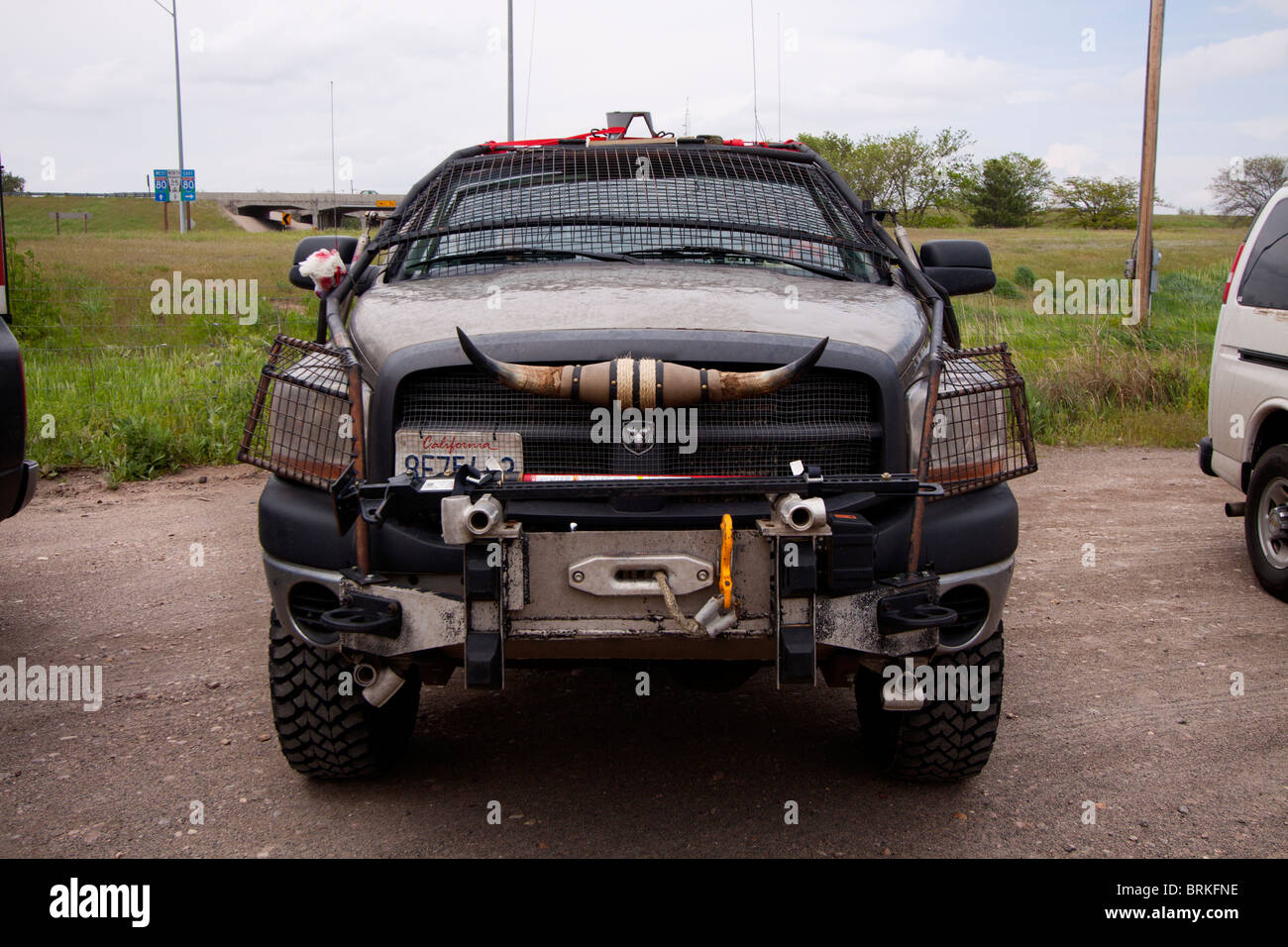 The "Doghouse" -- the support truck for the Tornado Intercept Vehicle 2 ...