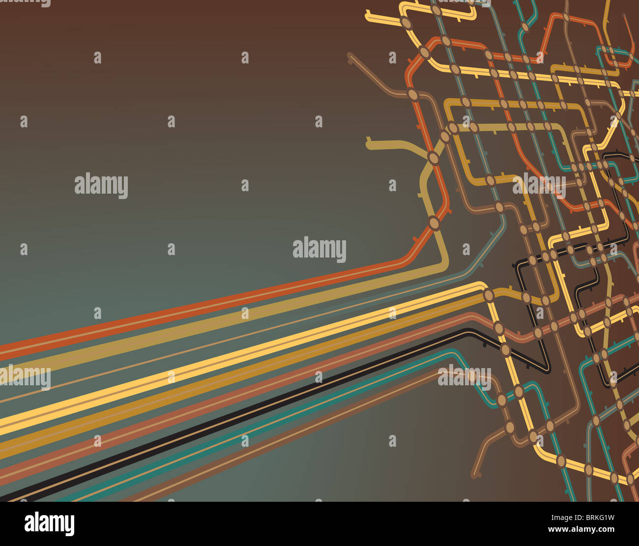 Subway map hi-res stock photography and images - Alamy