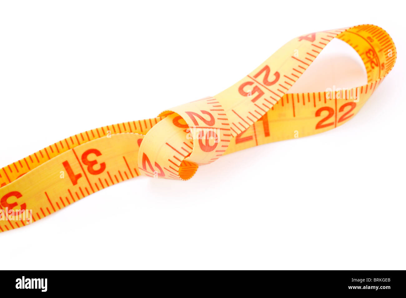 Tape Measure with white background Stock Photo - Alamy