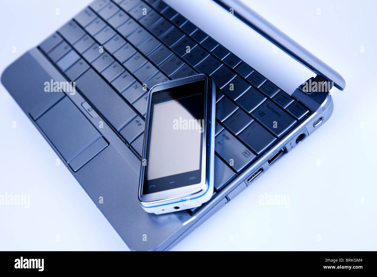 Mobile phone - gsm and global connection Stock Photo - Alamy