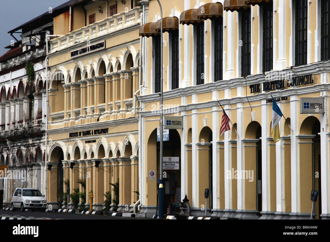 The British Council Building is part of the urban landscape in ...