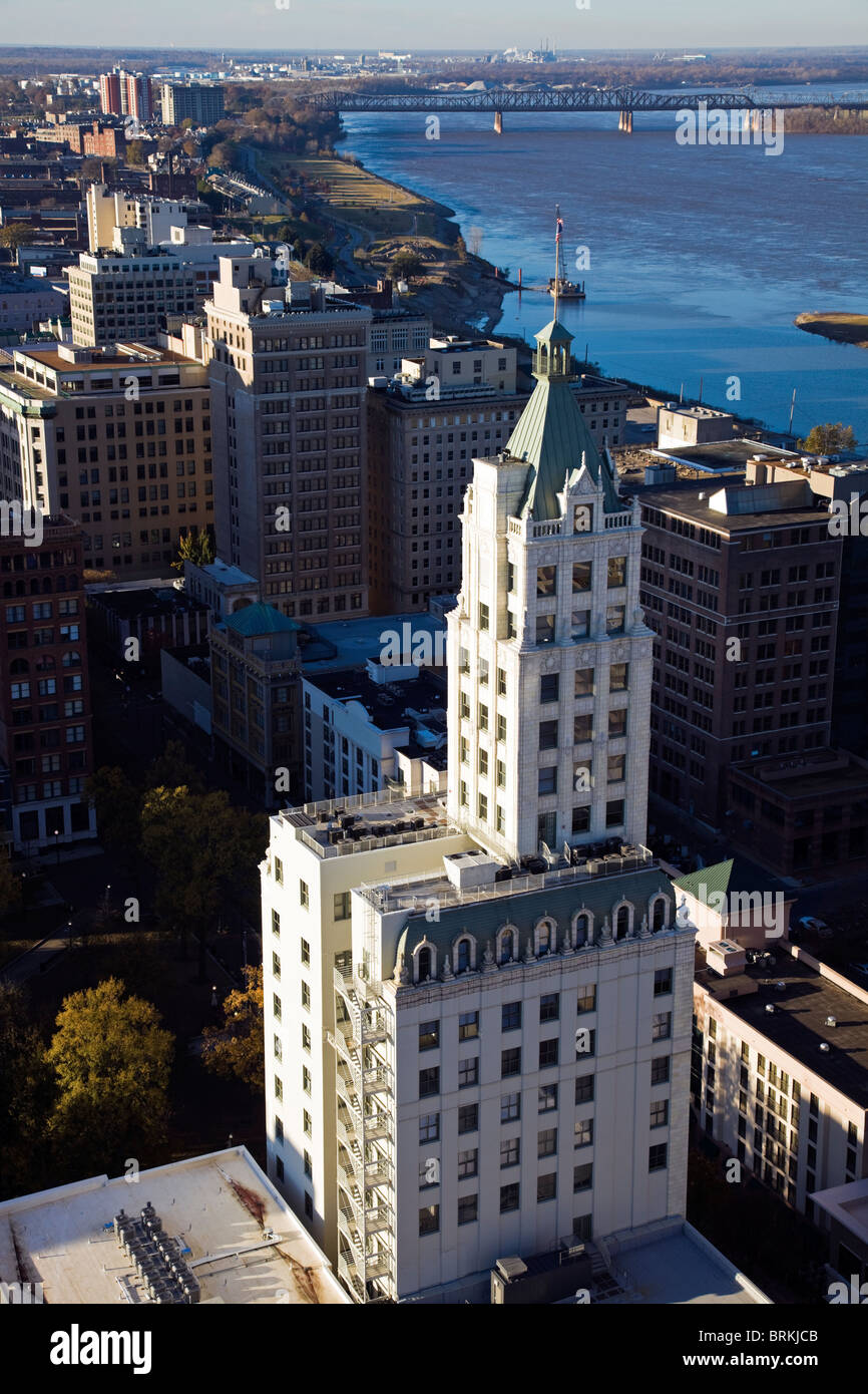 Memphis aerial hi-res stock photography and images - Alamy