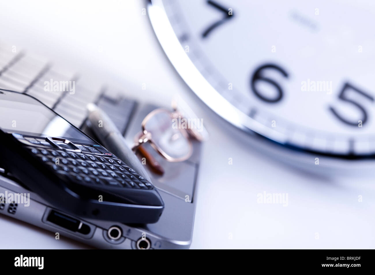 Mobile phone - gsm and global connection Stock Photo - Alamy