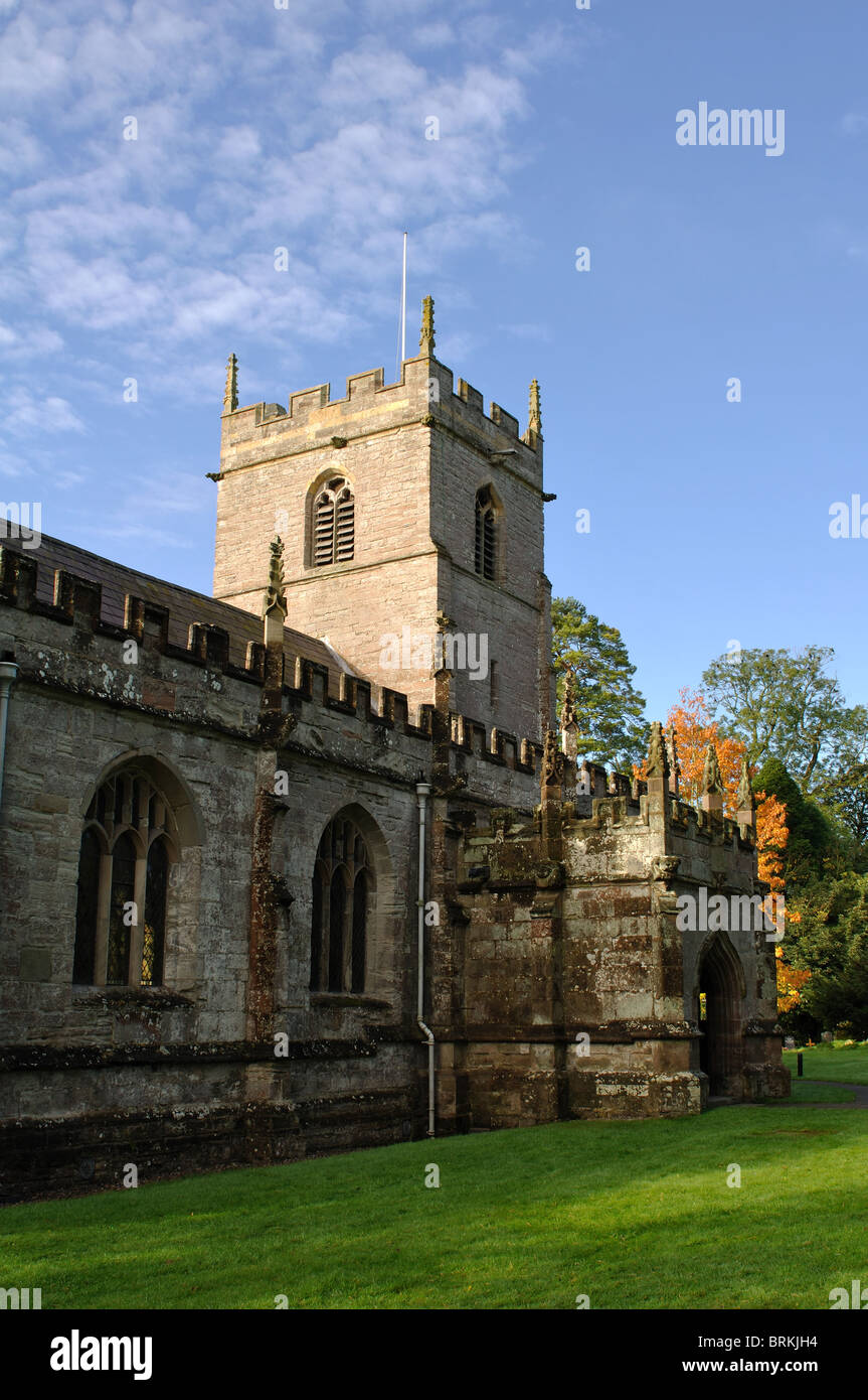 St. Peter`s Church, Inkberrow, Worcestershire, England, UK Stock Photo ...