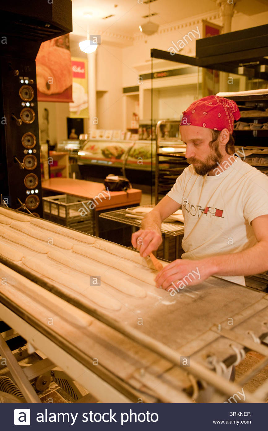 Baker baking at night hi-res stock photography and images - Alamy