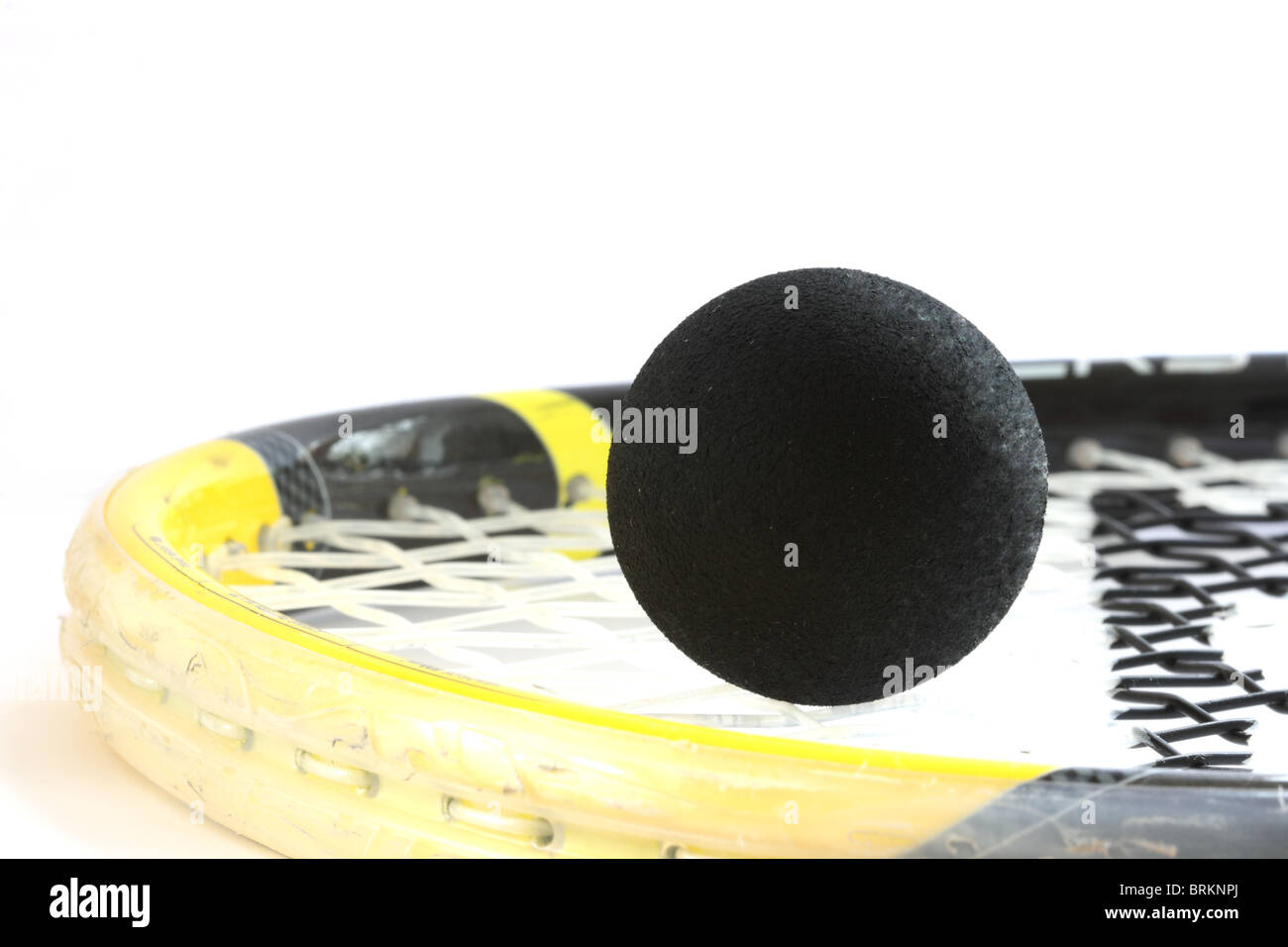 Squash rocket with and ball Stock Photo - Alamy