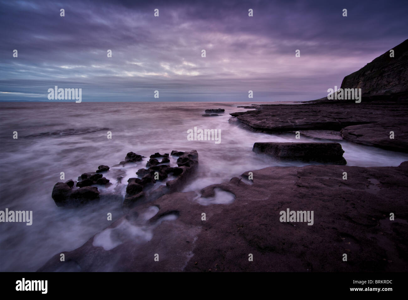 Sea, waves and rocks Stock Photo - Alamy