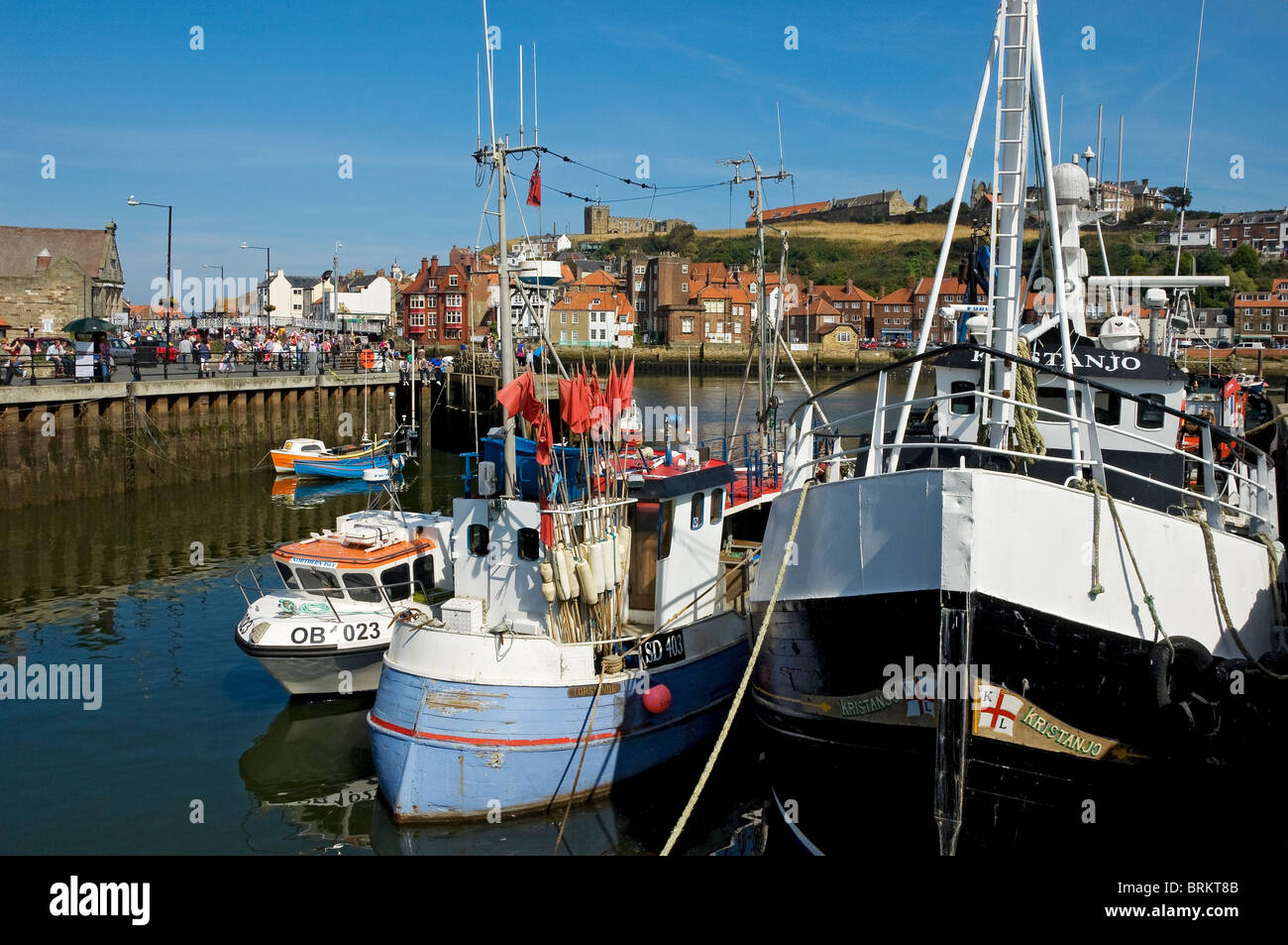 Whitby trawlers hi-res stock photography and images - Alamy