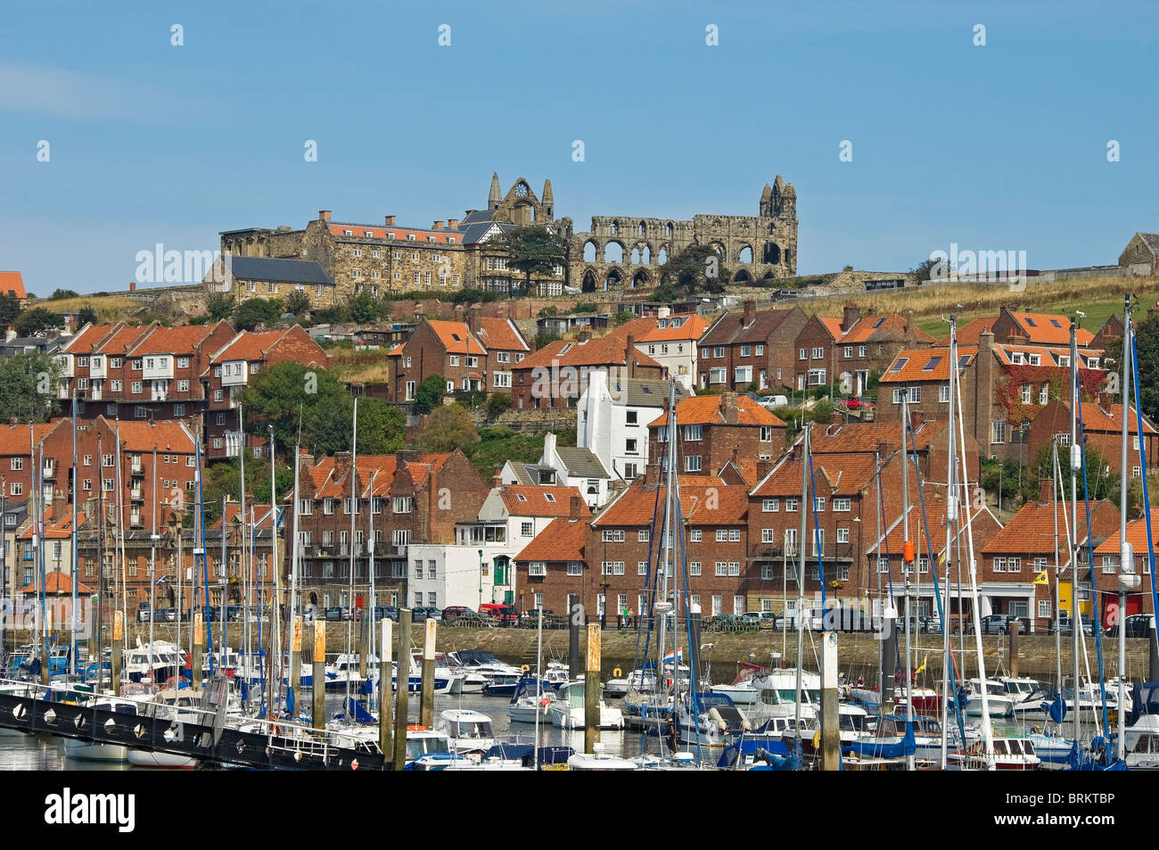 Whitby summer boats hi-res stock photography and images - Alamy