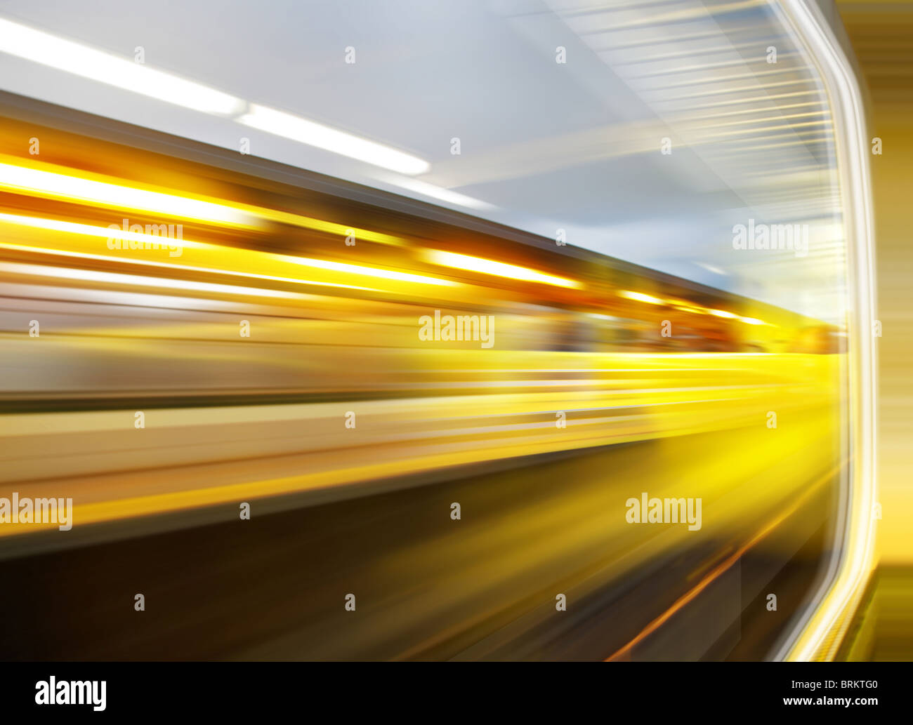 background of the high-speed train with motion blur outdoor Stock Photo ...