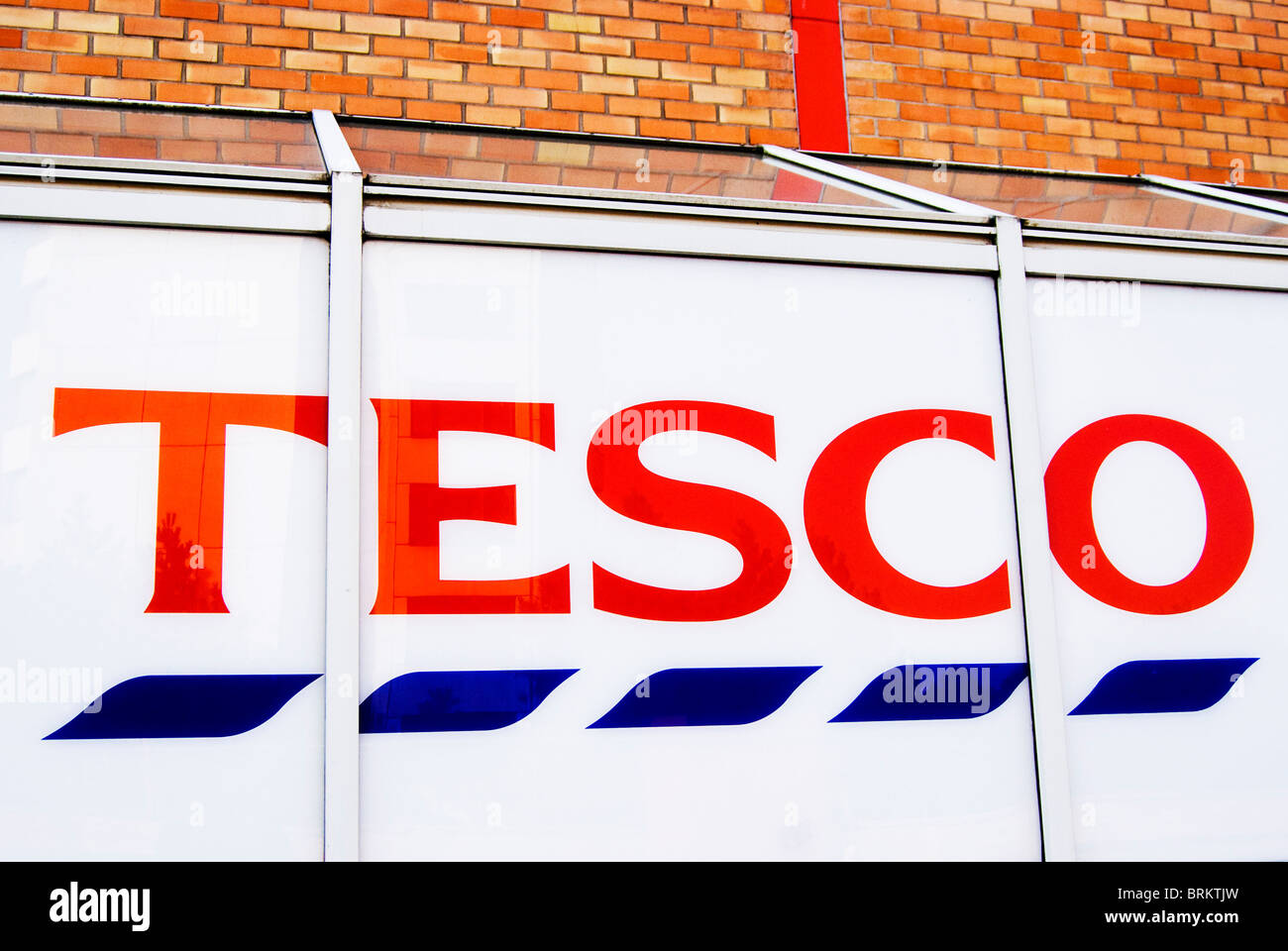 Tesco store logo Stock Photo - Alamy