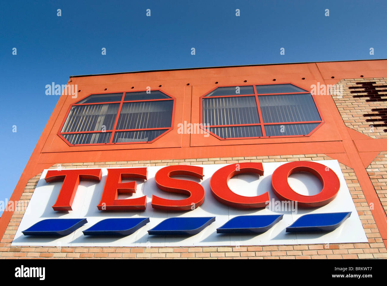 Tesco store logo Stock Photo - Alamy