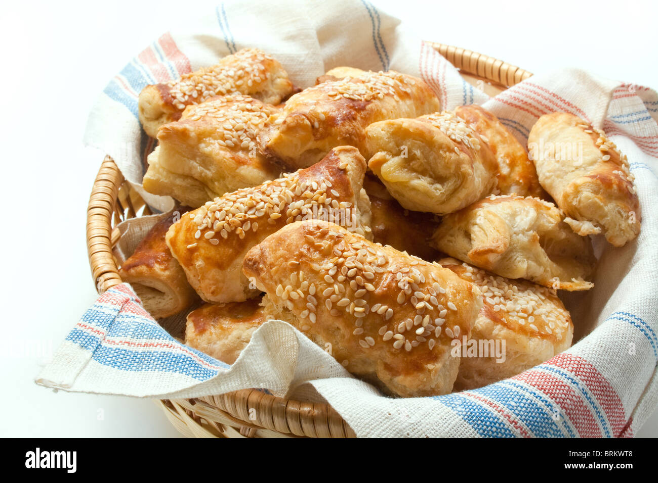 Puff pastry patties Stock Photo - Alamy