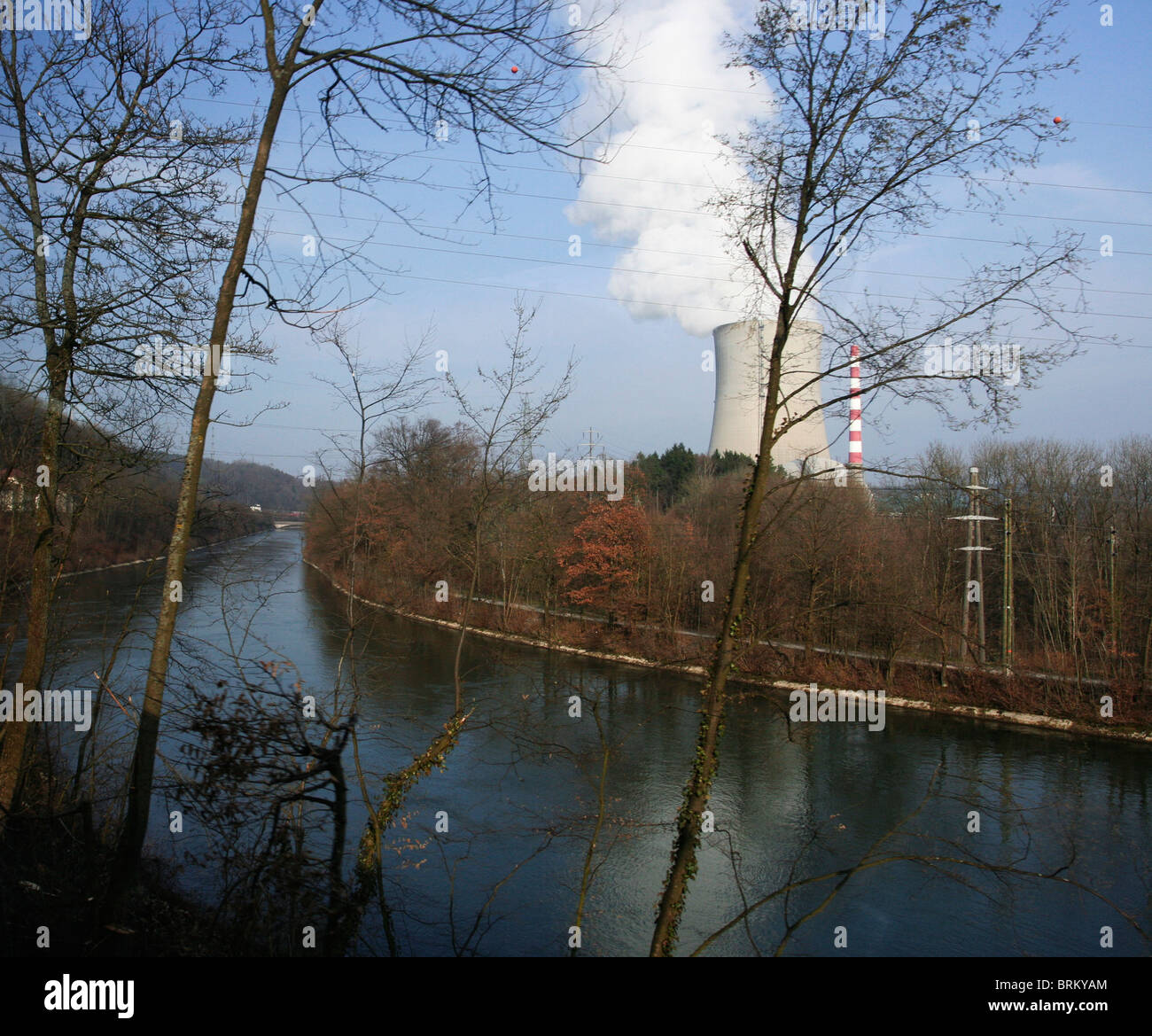 Gosgen Nuclear Power Plant in Switzerland Stock Photo - Alamy