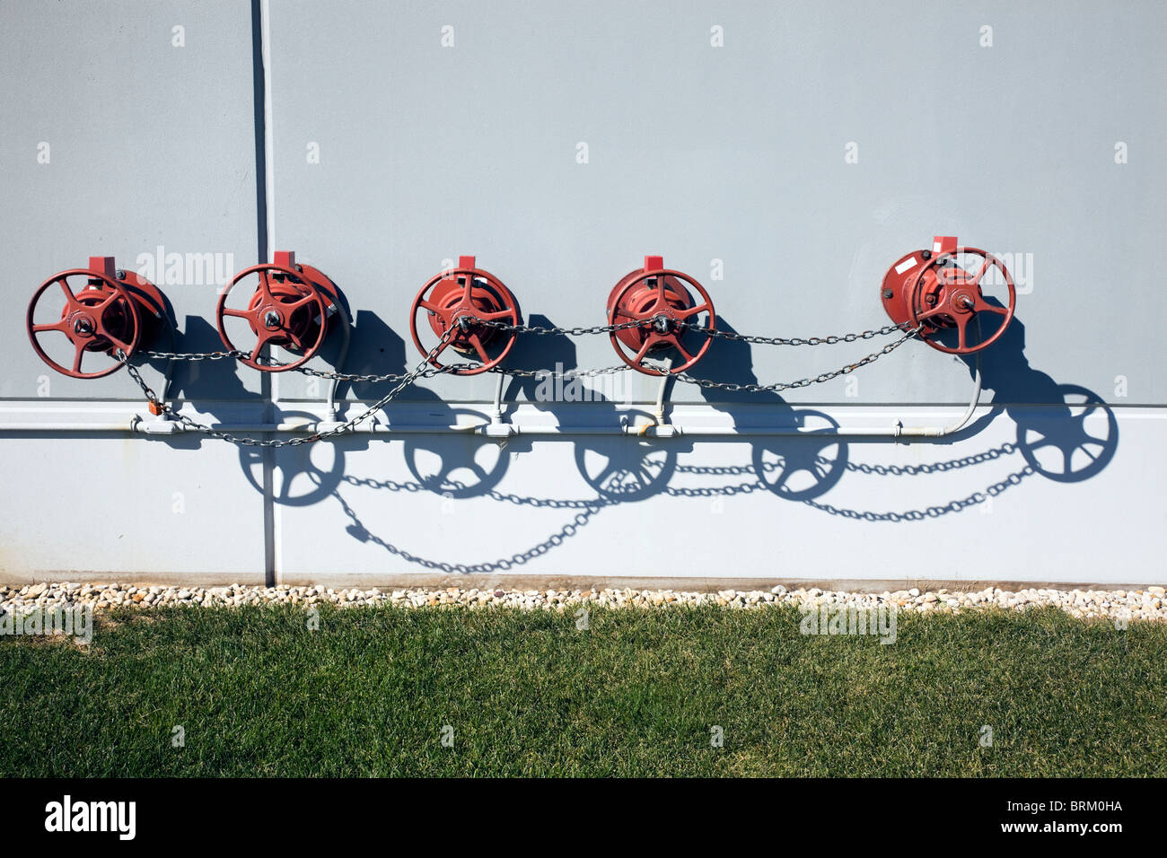 Wall fire Hydrants Stock Photo - Alamy