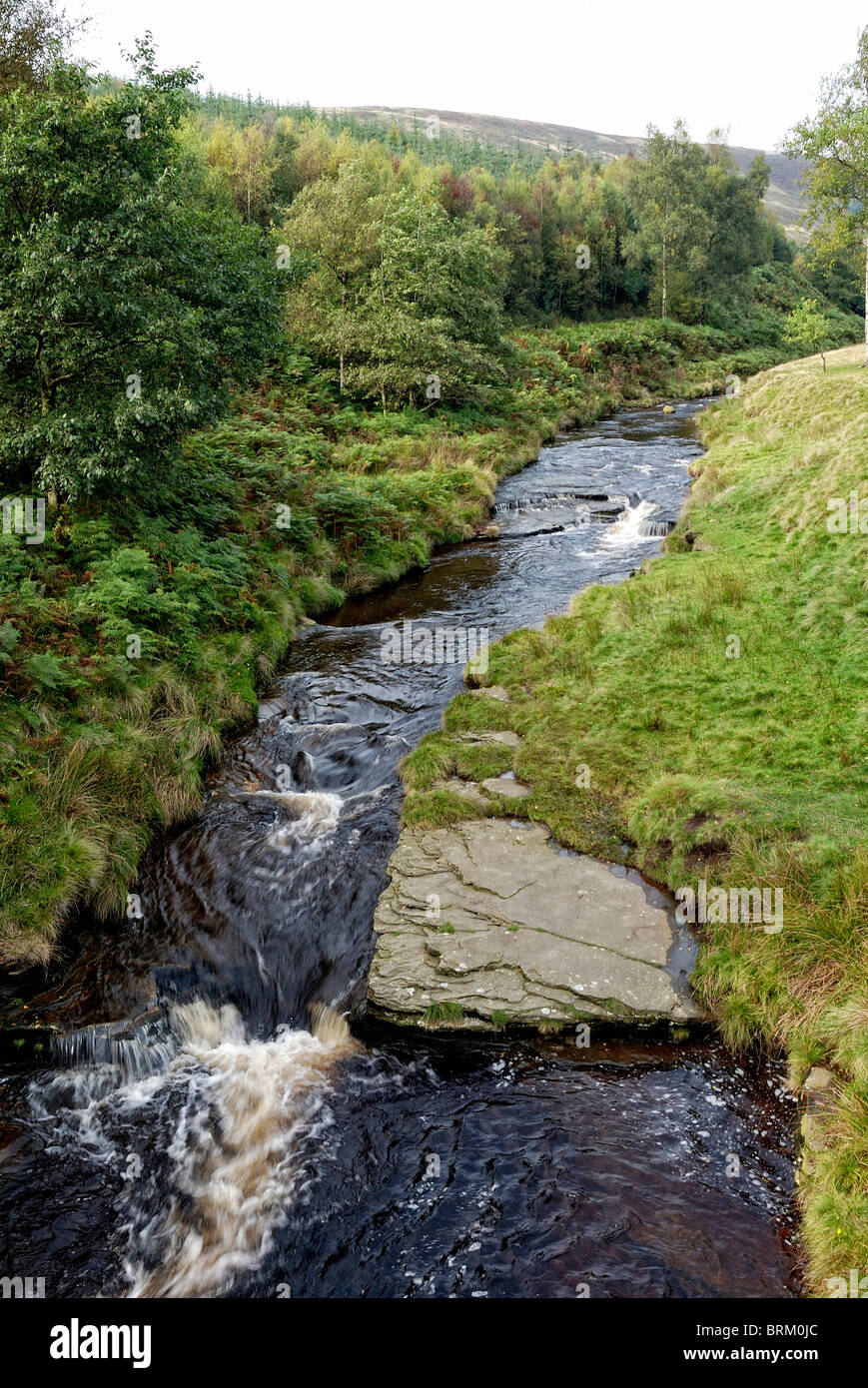 river derwent derbyshire england uk Stock Photo - Alamy