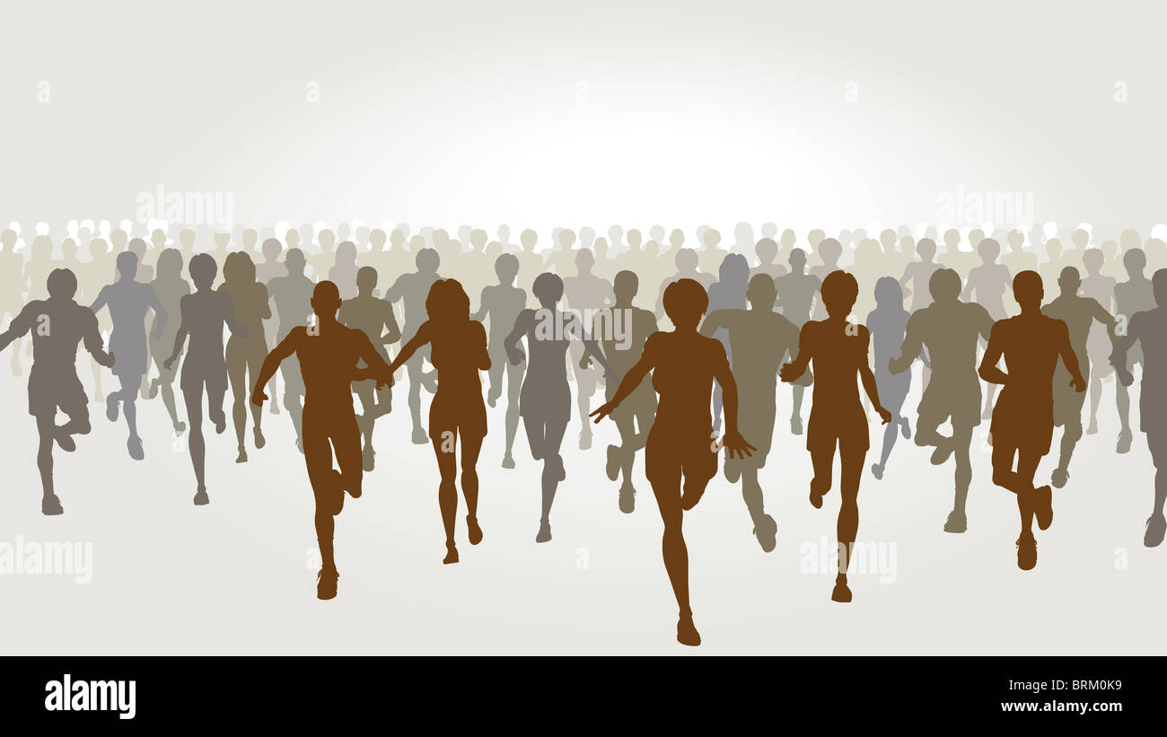 Group people illustration hi-res stock photography and images - Alamy