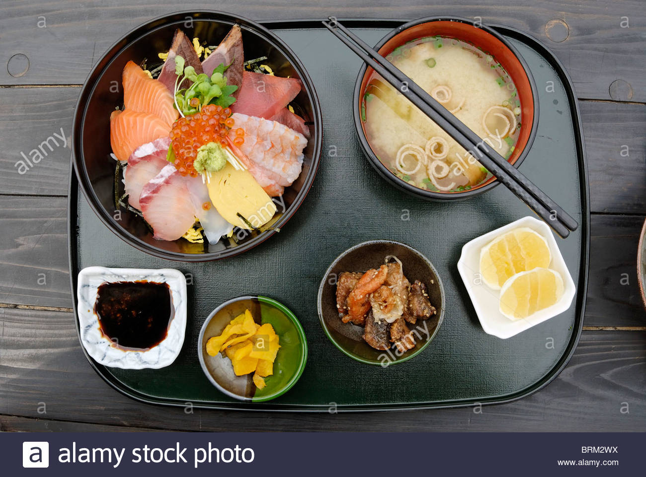 Seafood Donburi High Resolution Stock Photography and Images - Alamy