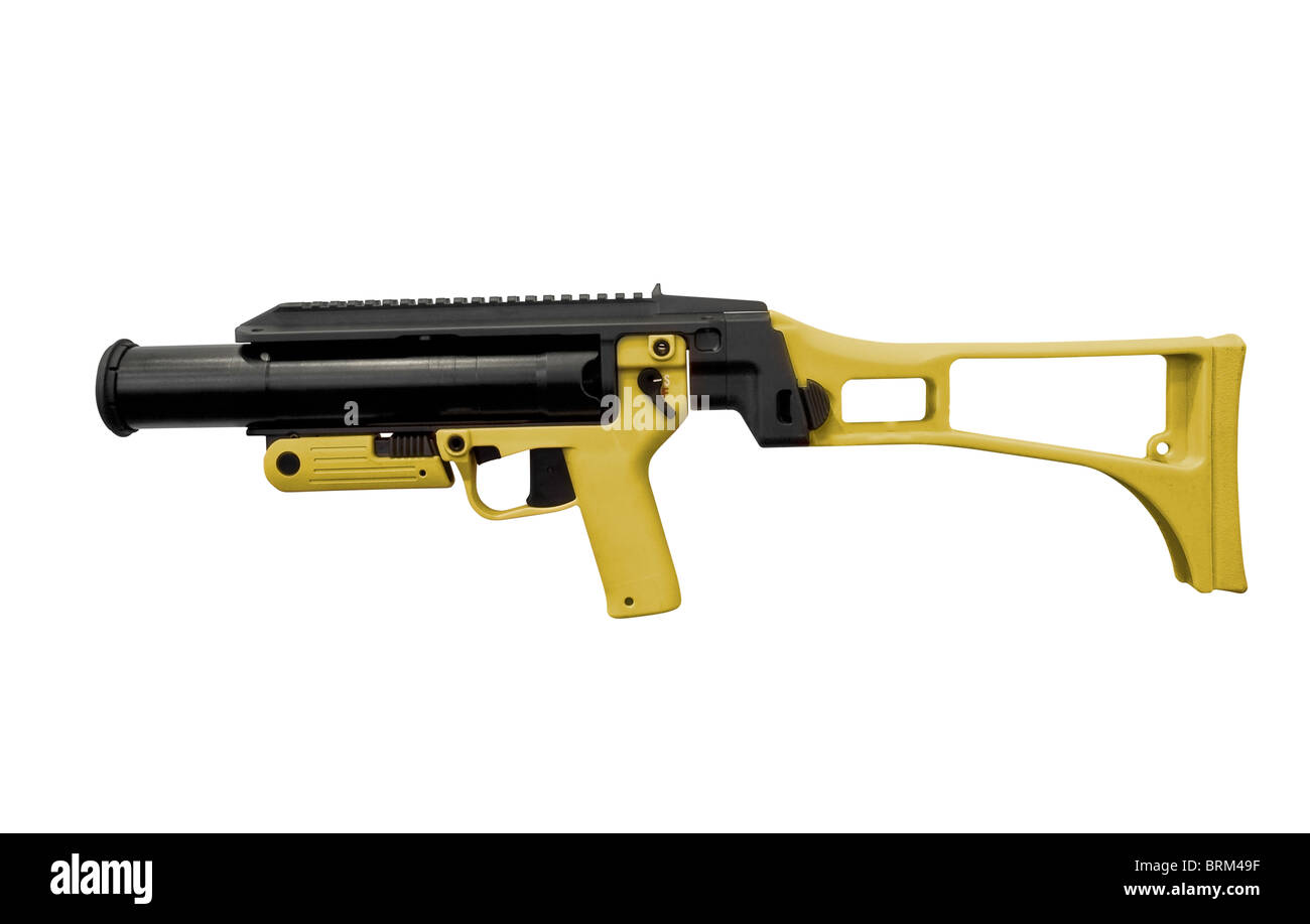 Heckler & Koch Less Lethal Grenade Launcher Stock Photo - Alamy