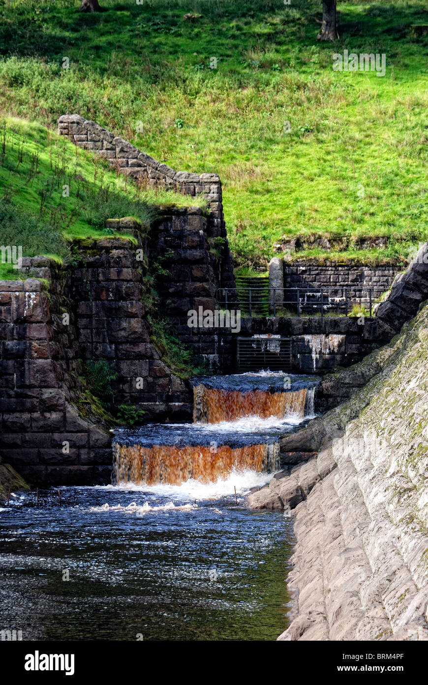 howden dam derwent valley derbyshire england uk Stock Photo - Alamy