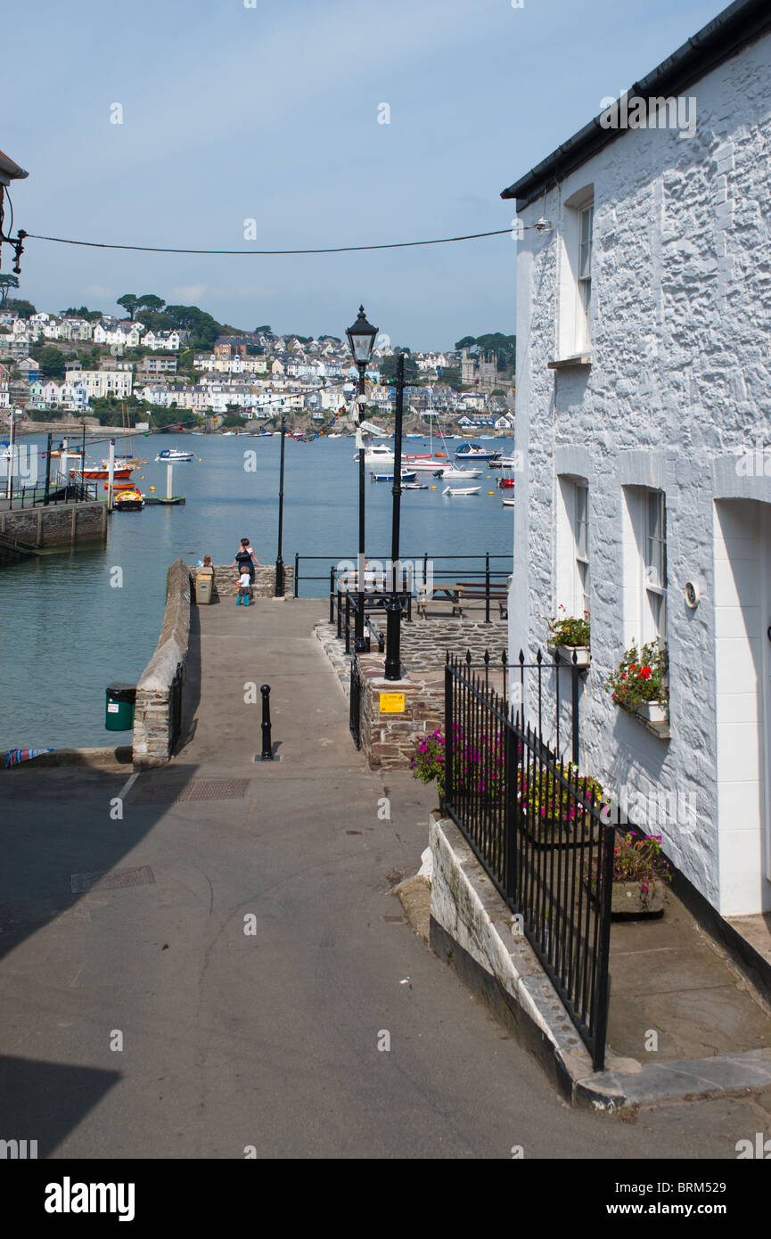 Polruan village hi-res stock photography and images - Alamy