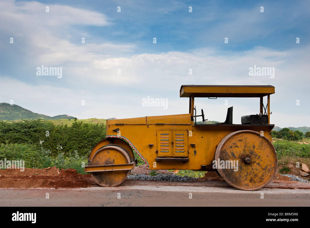 Indian steamroller hi-res stock photography and images - Alamy