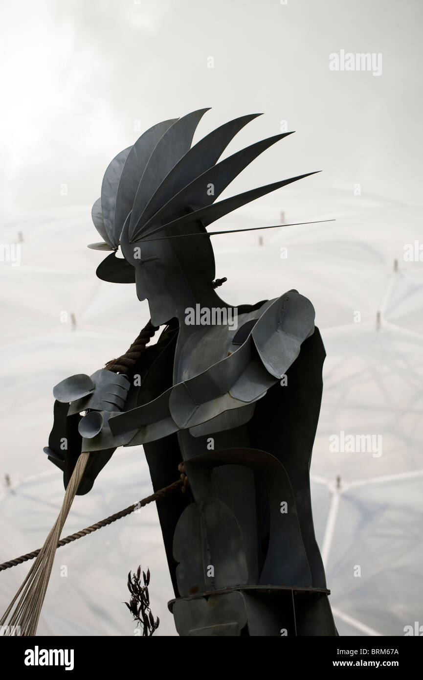 'Adam', designed by Cornish artist George Fairhurst, The Eden Project ...
