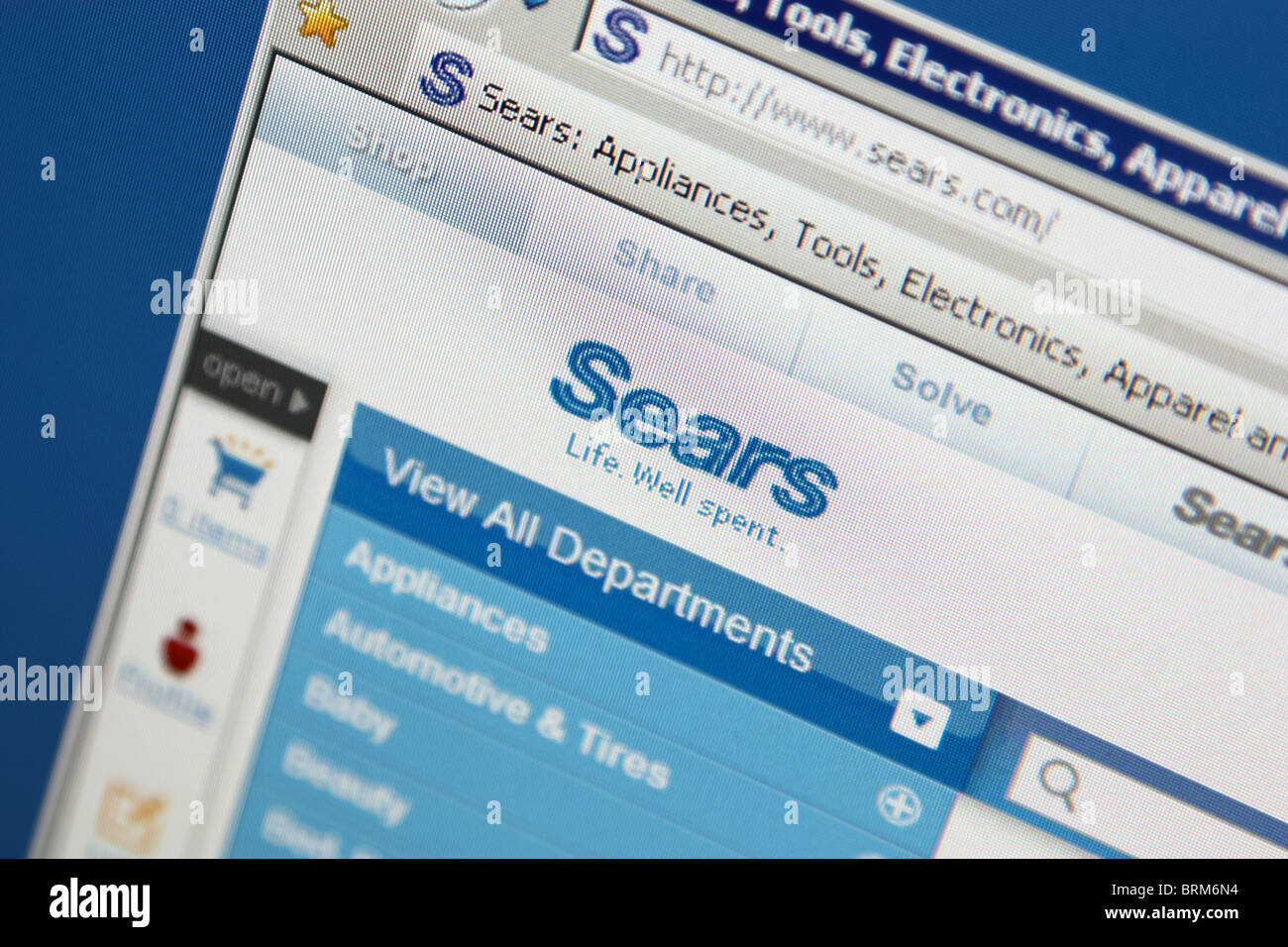 Sears Department Store Website