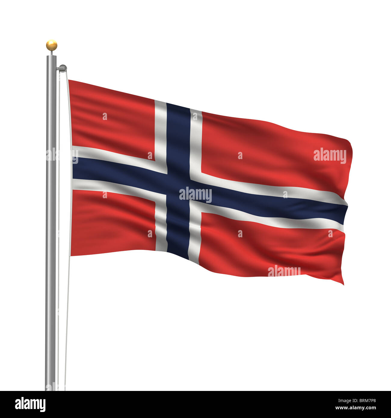 Flag of Norway Stock Photo - Alamy