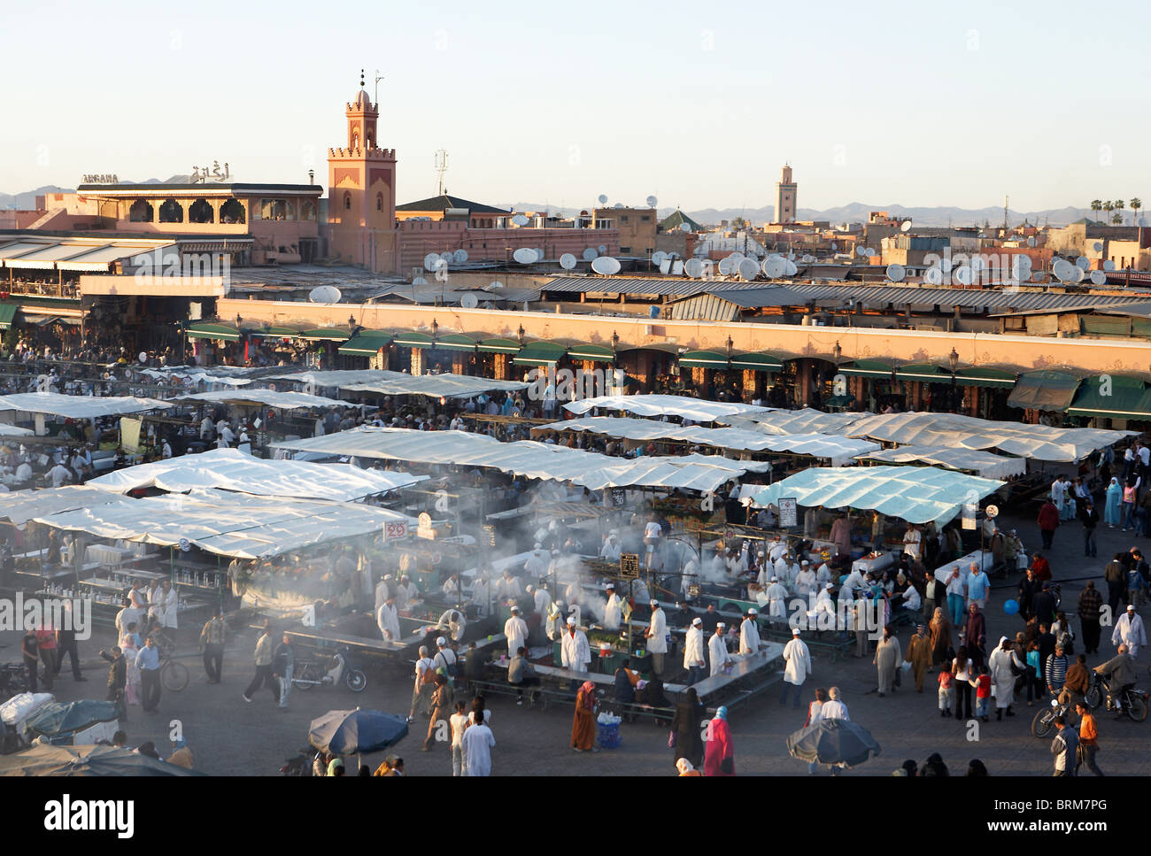 Marrakesh iconic view hi-res stock photography and images - Alamy