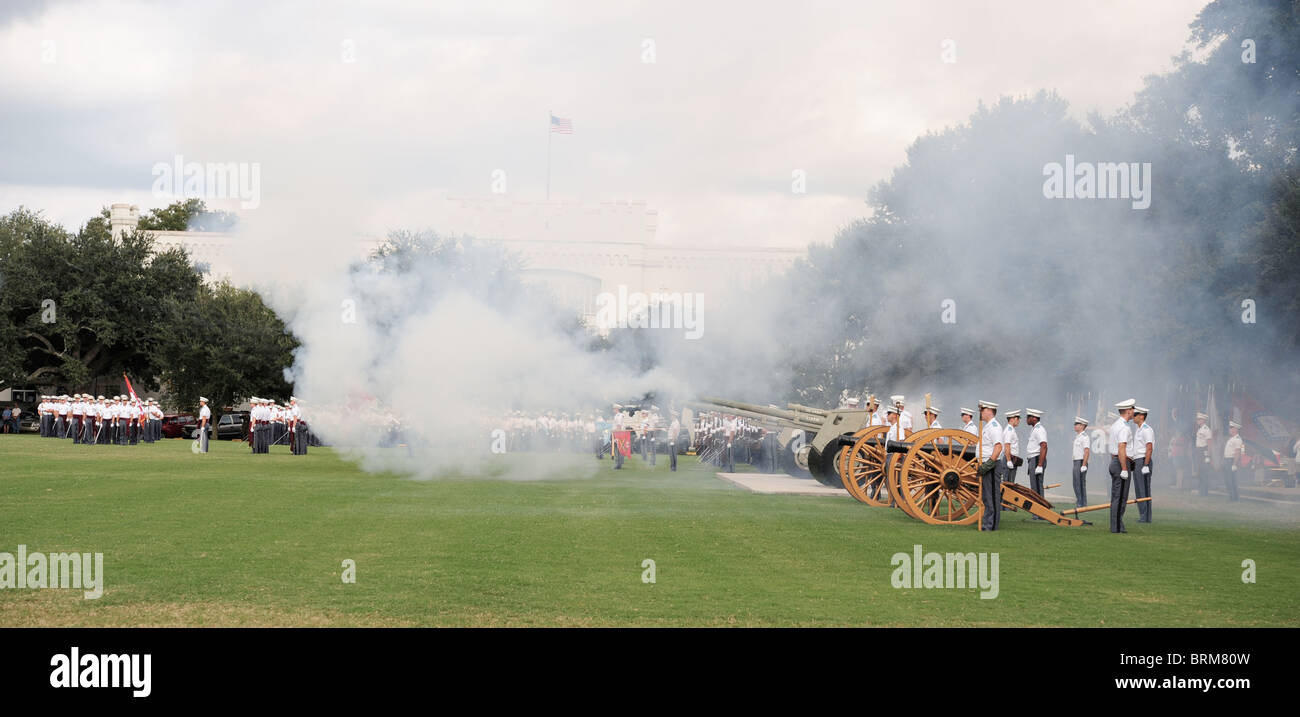 Cannon Salute for Medal of Honor Recipients Stock Photo - Alamy