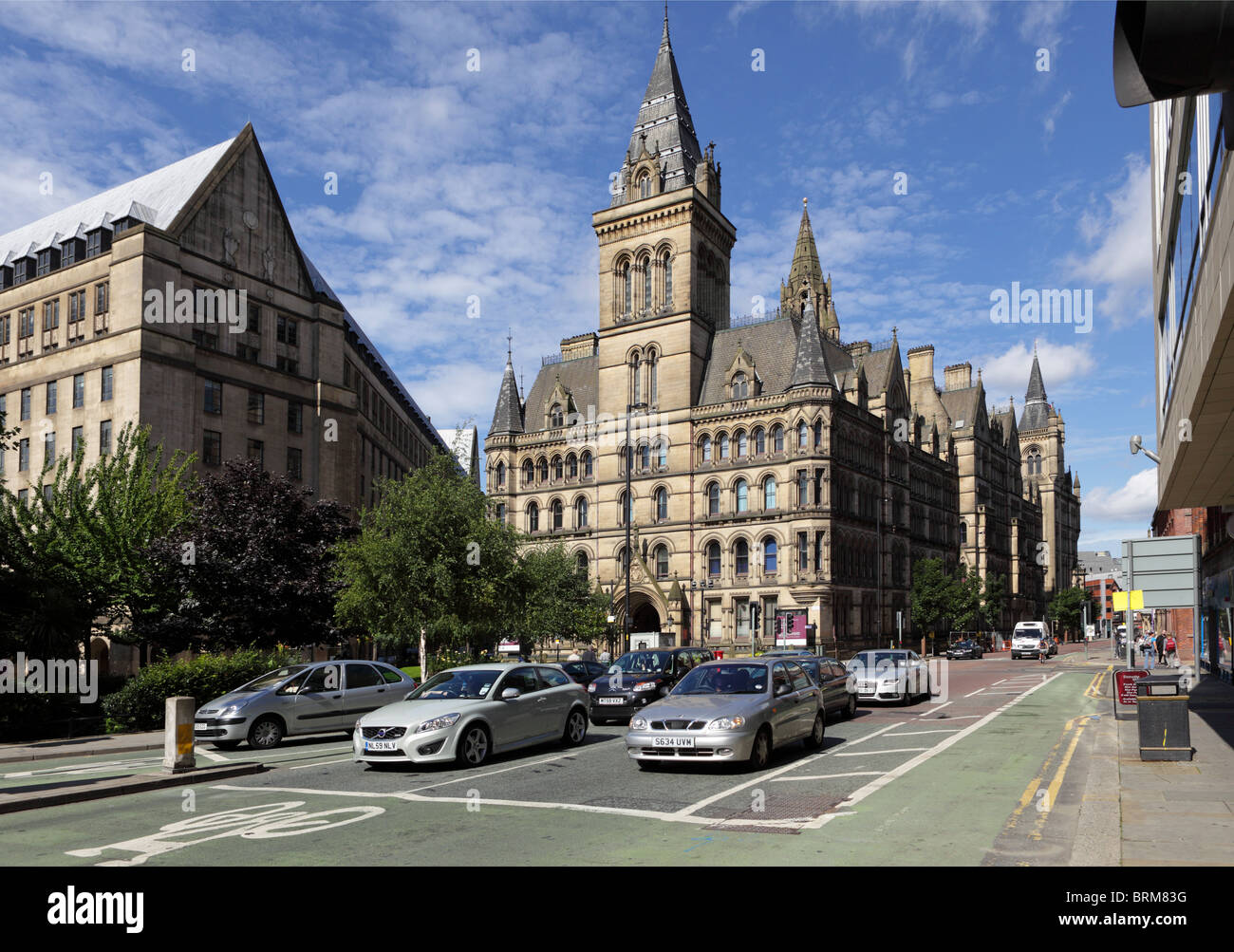 Manchester Town Hall, Manchester, England Stock Photo - Alamy