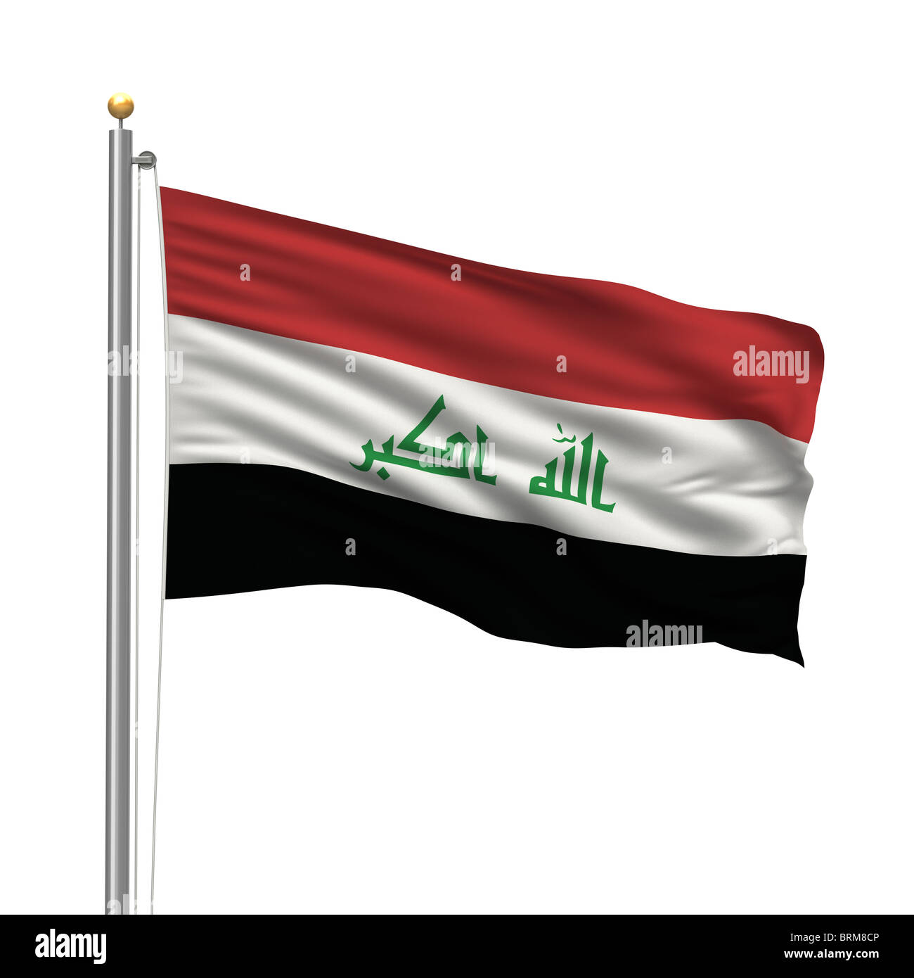 Flag of Iraq Stock Photo - Alamy