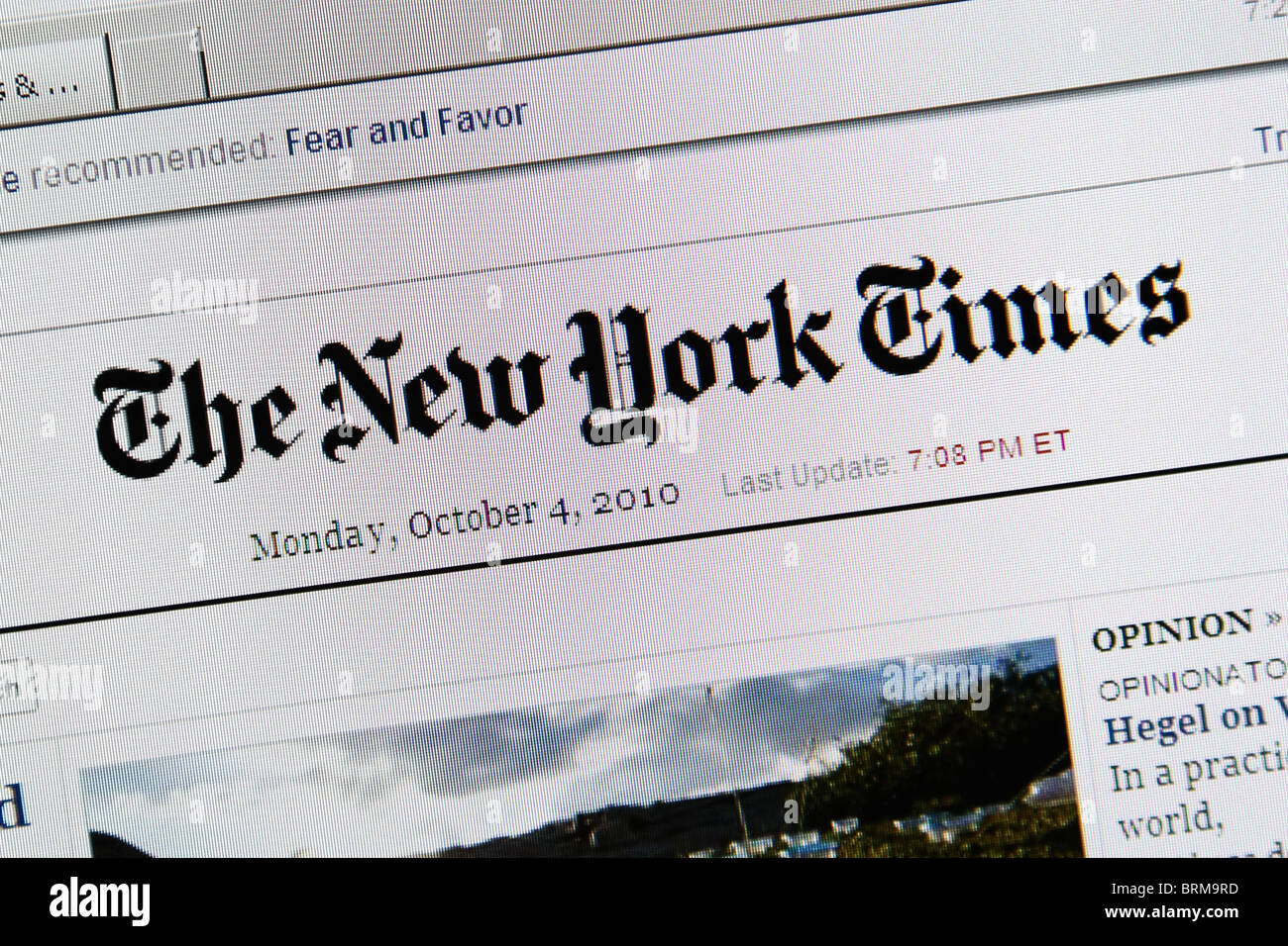 New york newspaper hi-res stock photography and images - Alamy