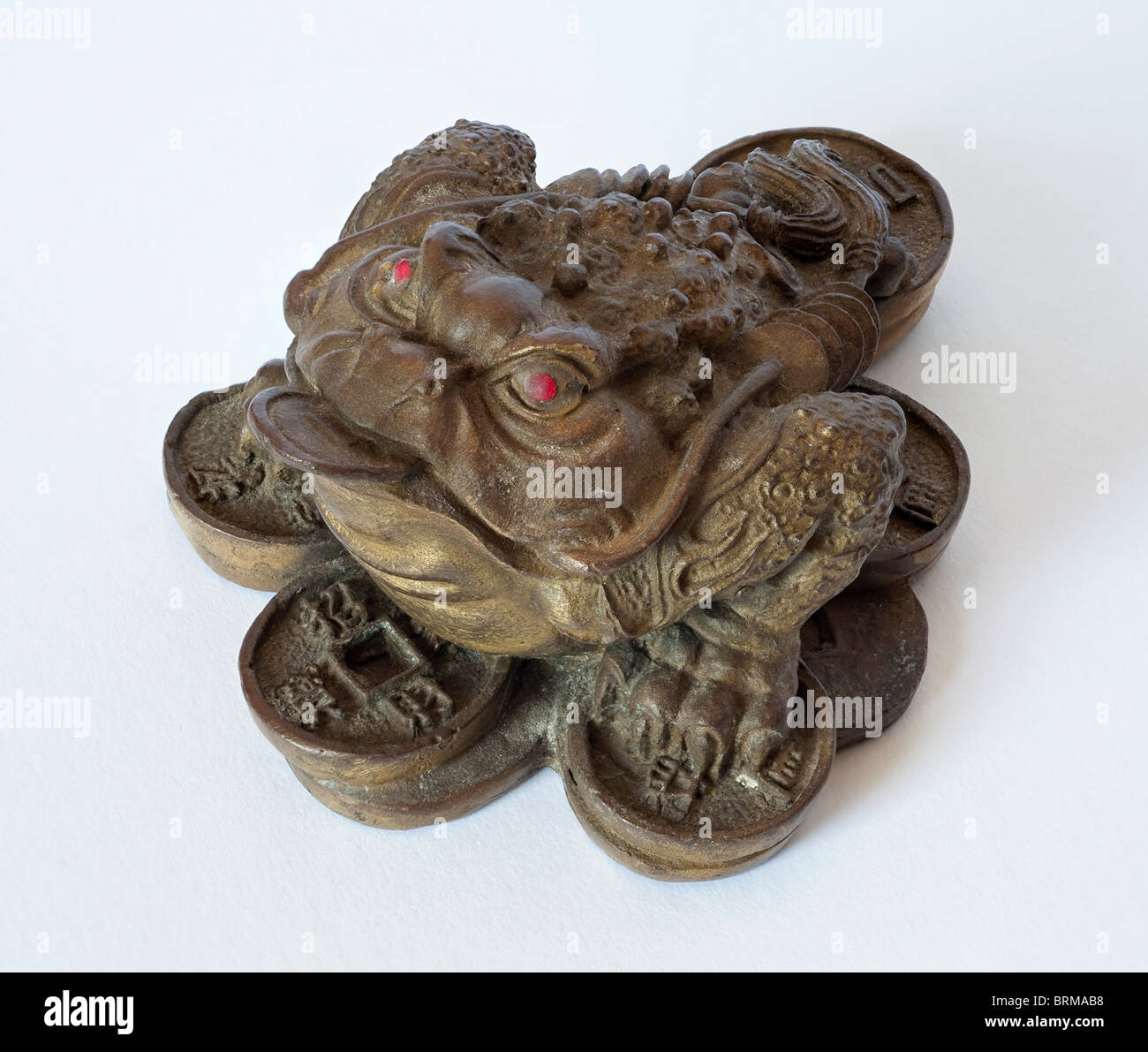 Feng Shui Chan Chu money toad Stock Photo - Alamy