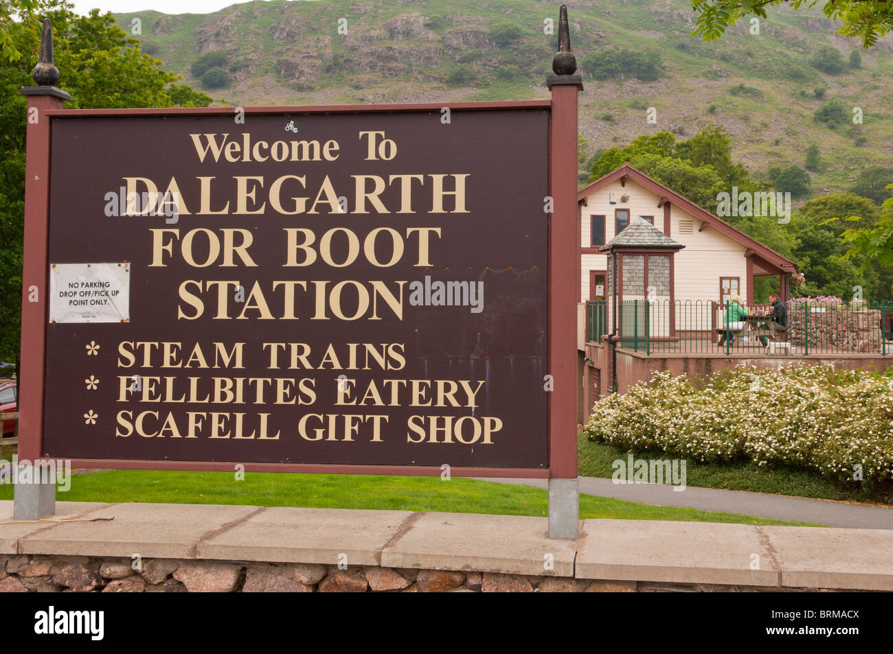 Dalegarth for Boot station on the Ravenglass and Eskdale narrow gauge ...
