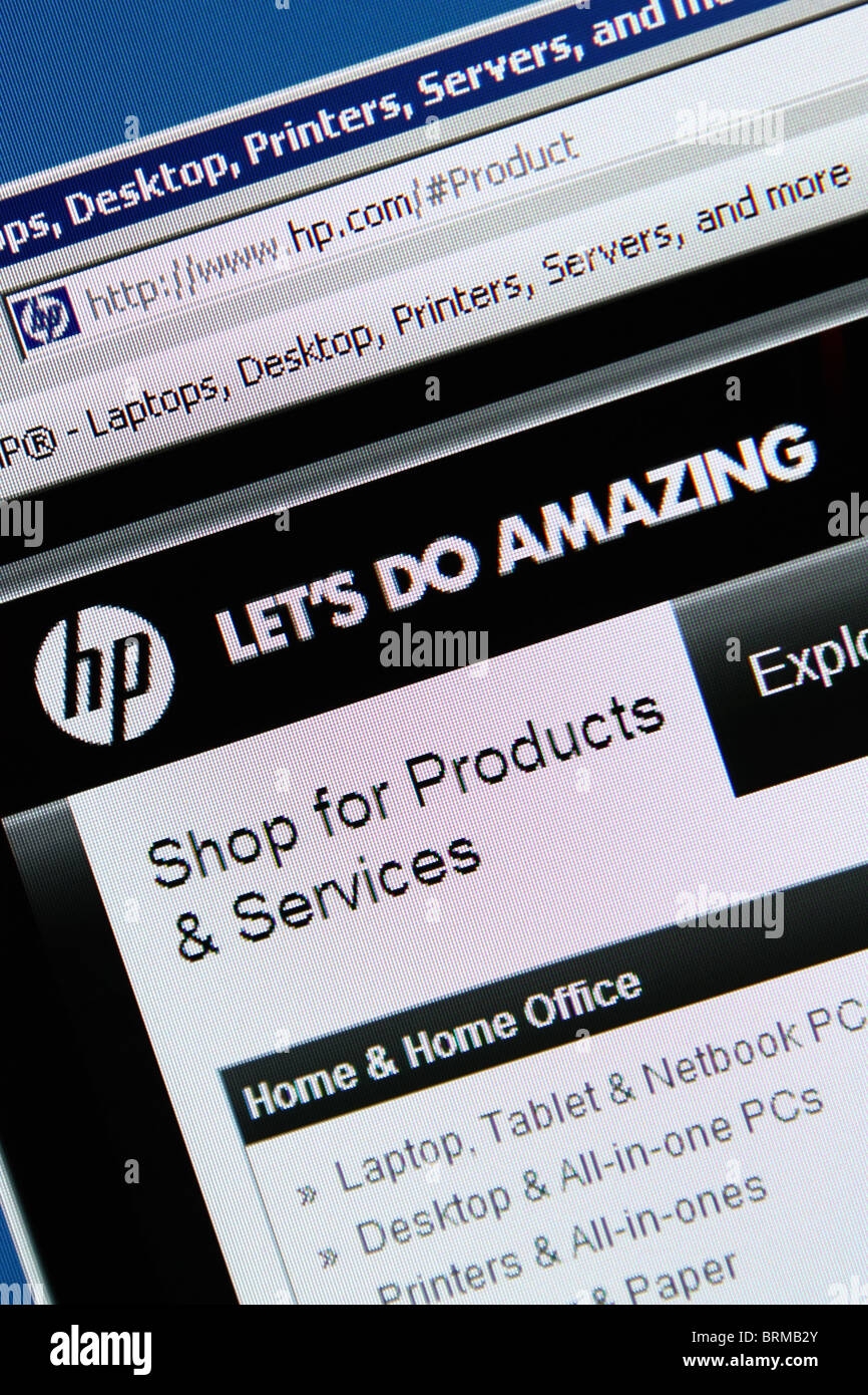 Hp hi-res stock photography and images - Alamy